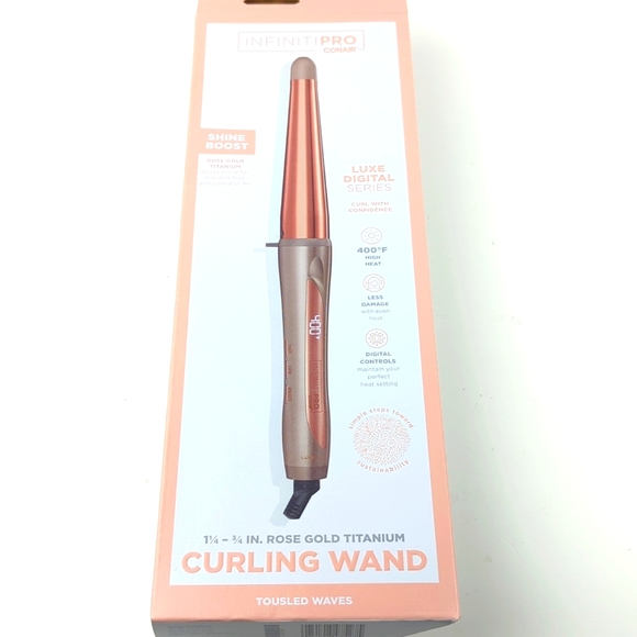 Conair | Hair | Conair Infiniti Pro Rose Gold Titanium Luxe Digital ...